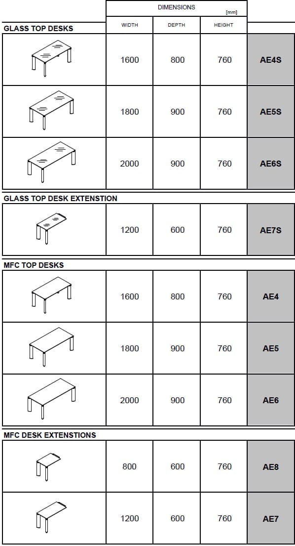 CRYSTAL | L-shaped office desk By MDD