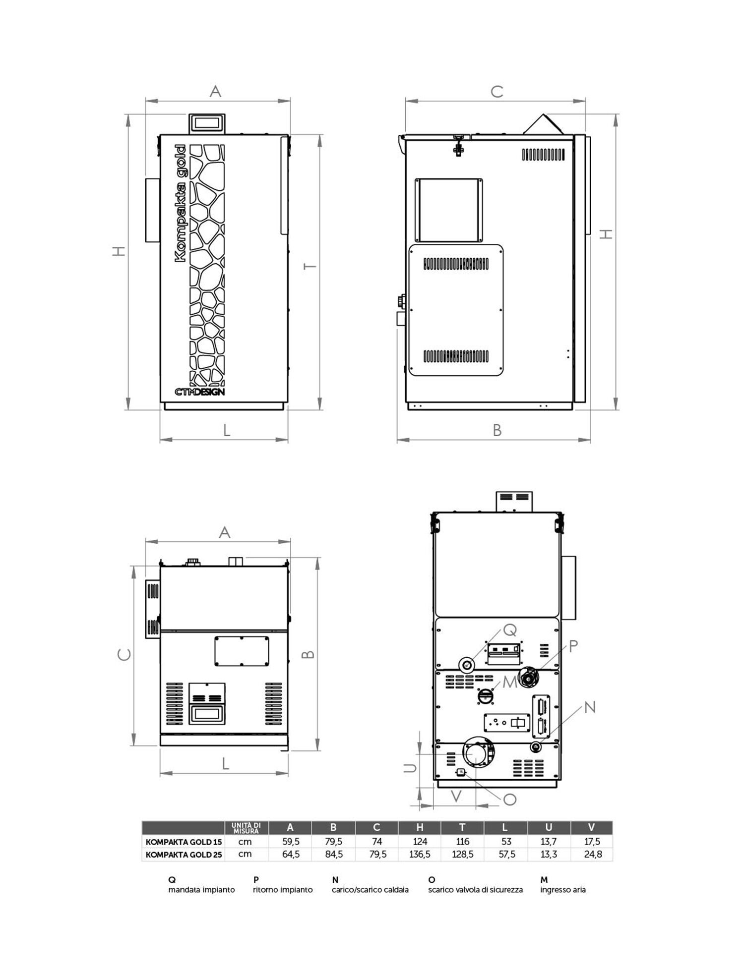 KOMPAKTA GOLD Boiler By CTM