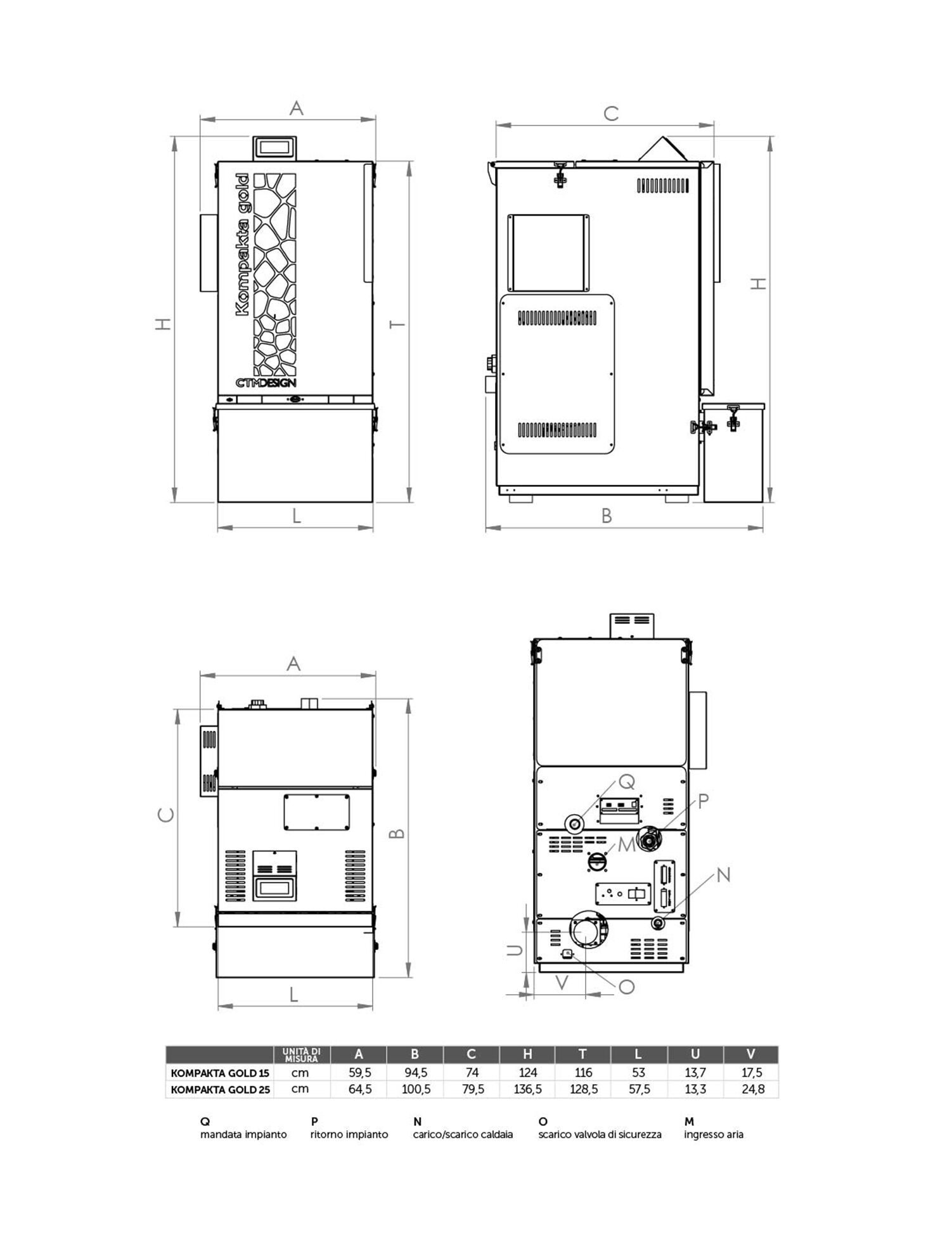 KOMPAKTA GOLD Boiler By CTM