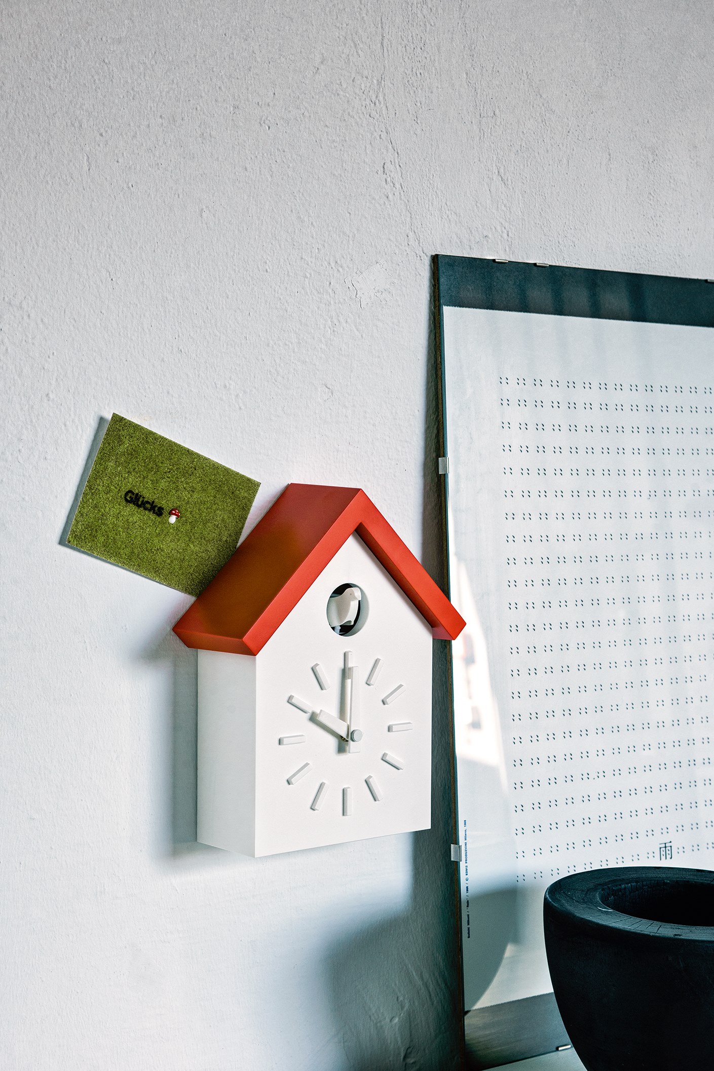CU-CLOCK Wall-mounted clock By Magis | design Naoto Fukasawa