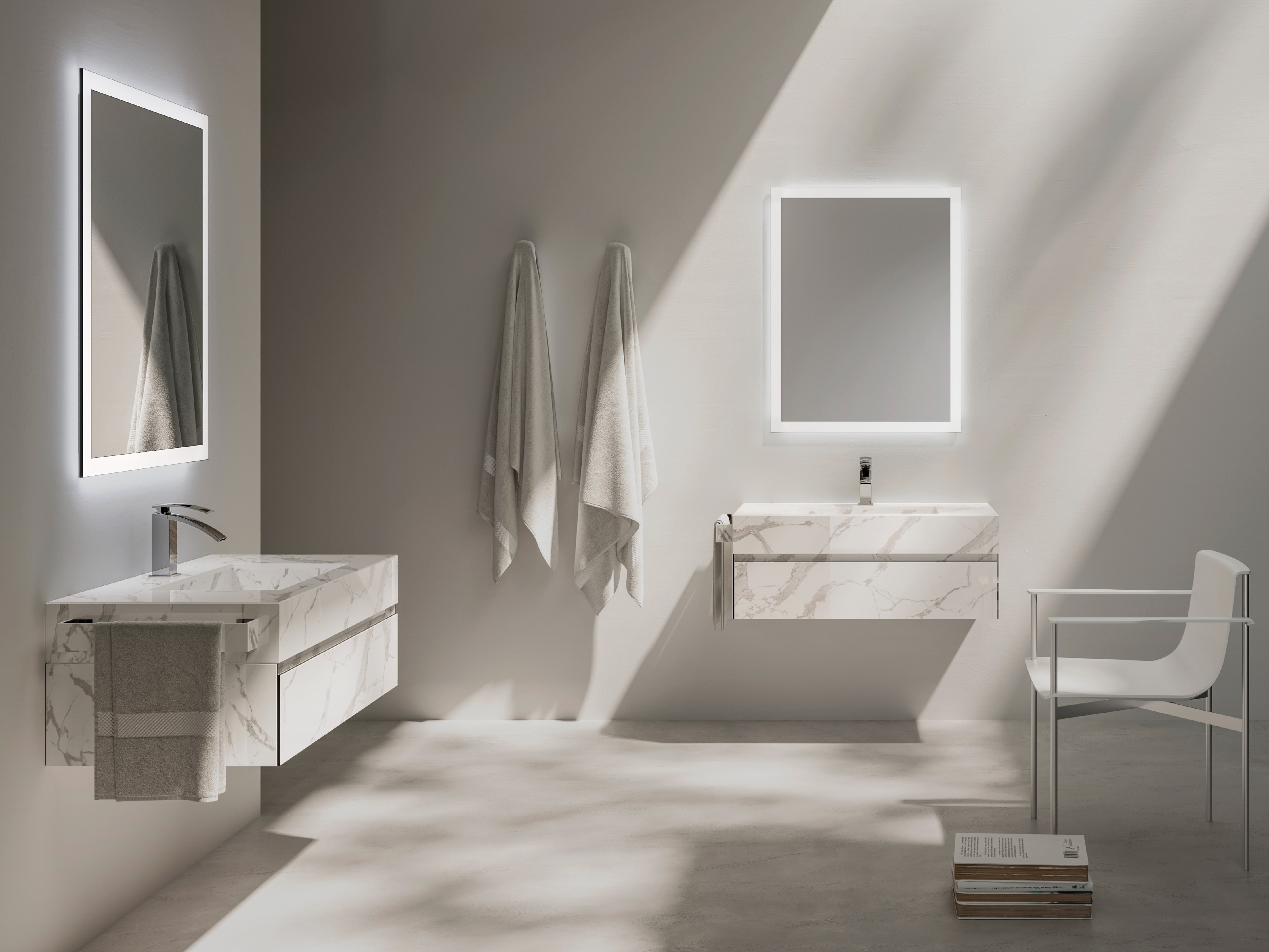 CUBE | Vanity unit Cube Collection By Q'in