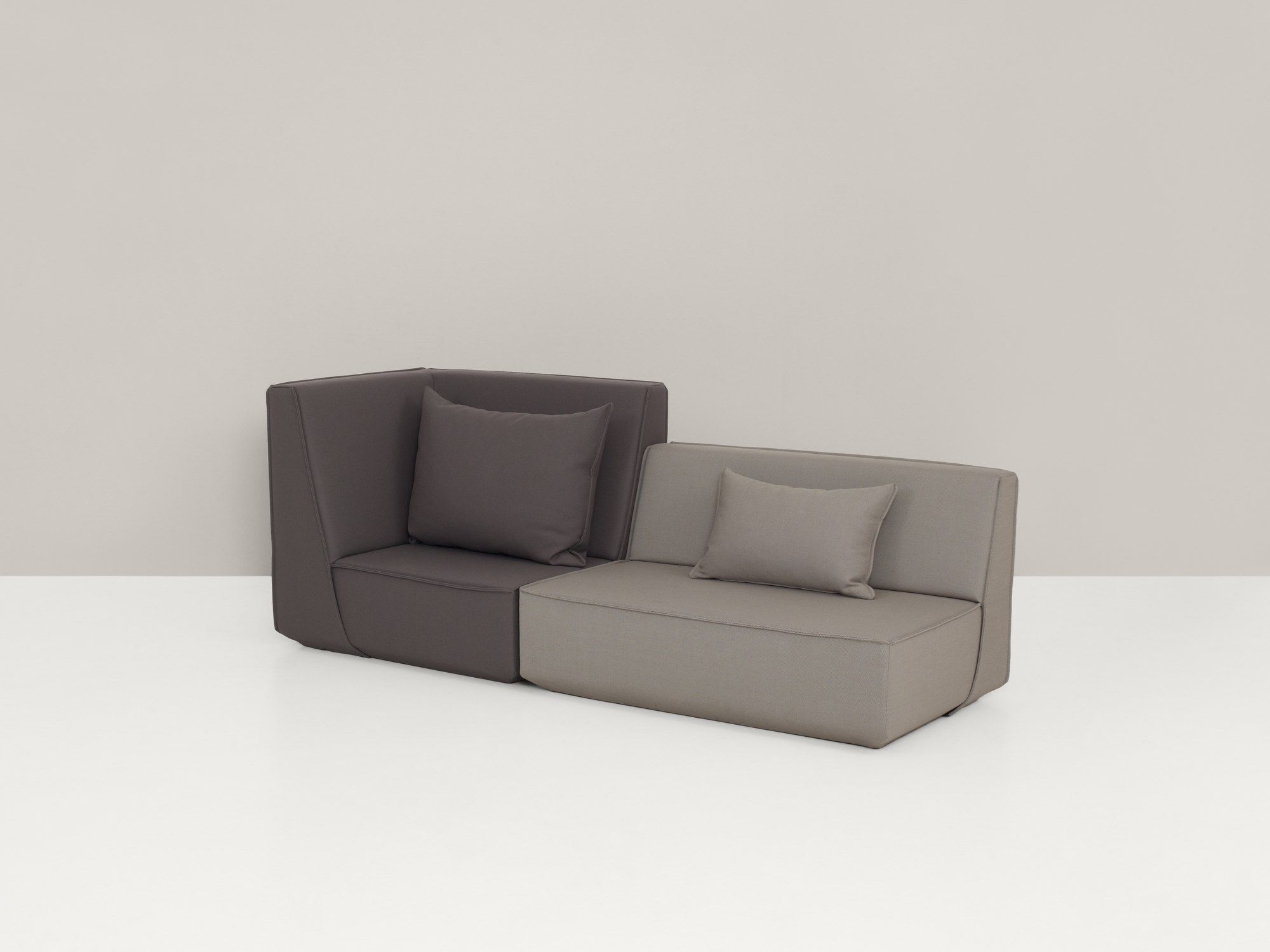 CUBIT Modular 2 seater fabric sofa By Cubit by Mymito