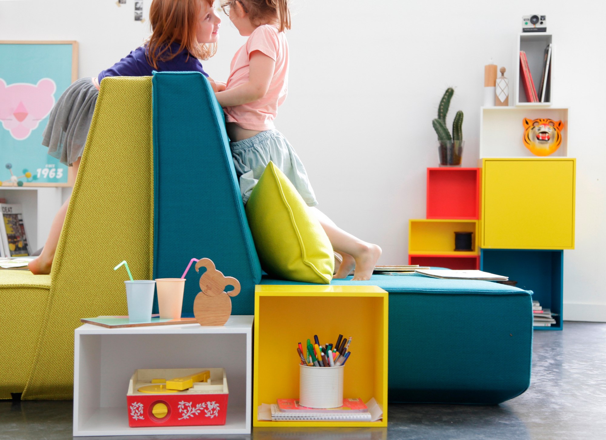 CUBIT Fabric armchair with removable cover By Cubit by Mymito