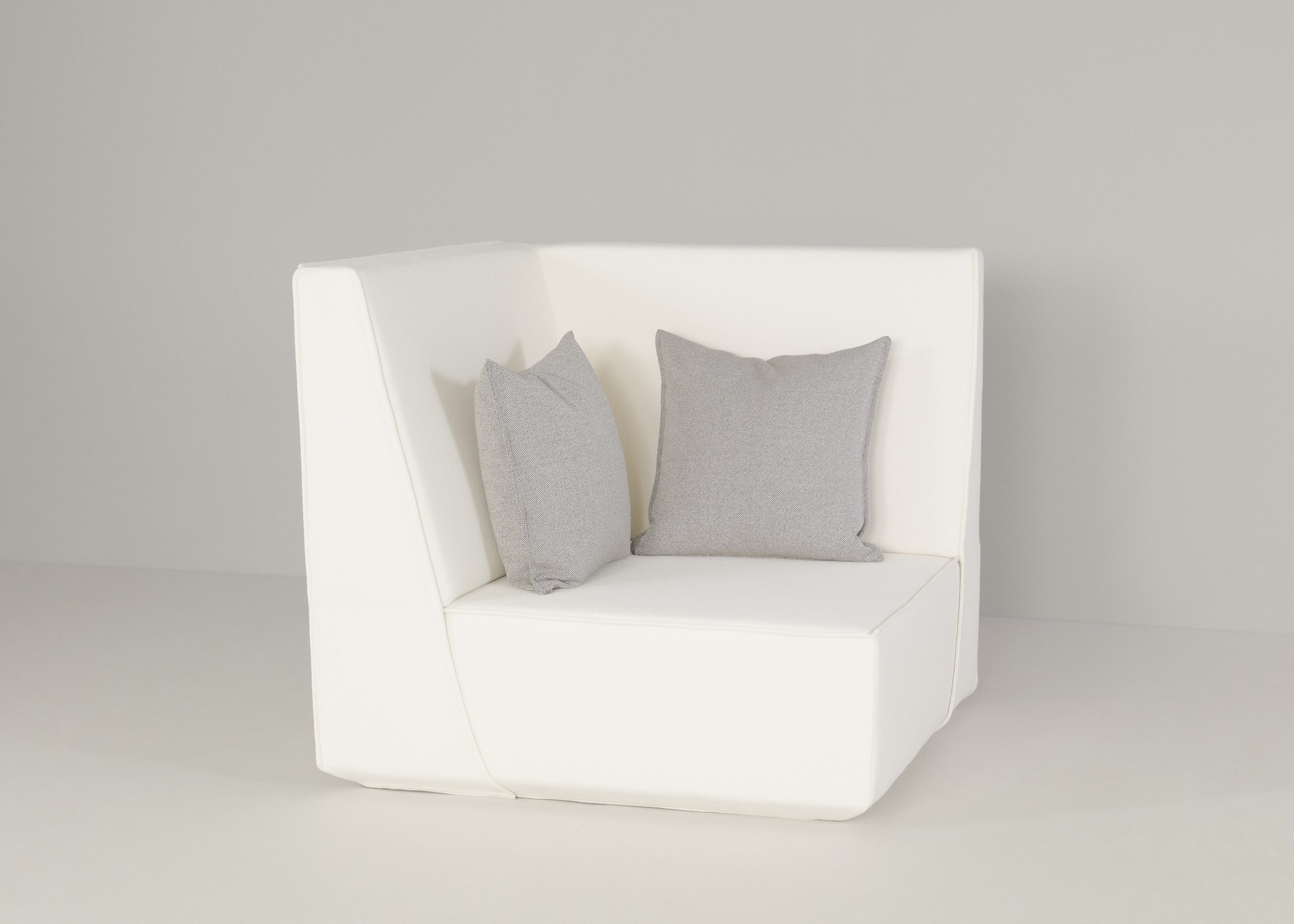 CUBIT Corner fabric armchair By Cubit by Mymito