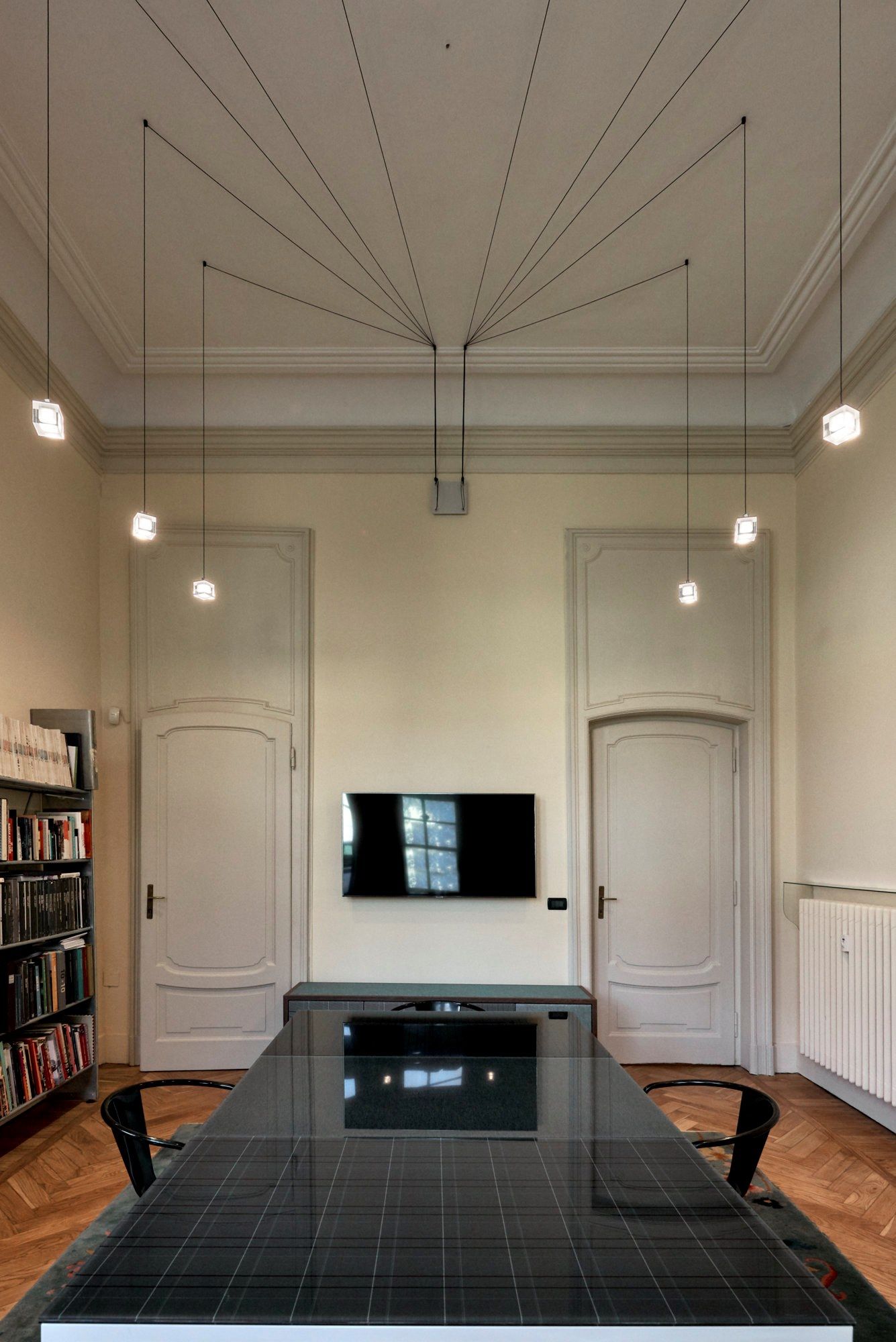 LED indirect light pendant lamp CUBO MODULAR PENDANT Cubo Collection By ...