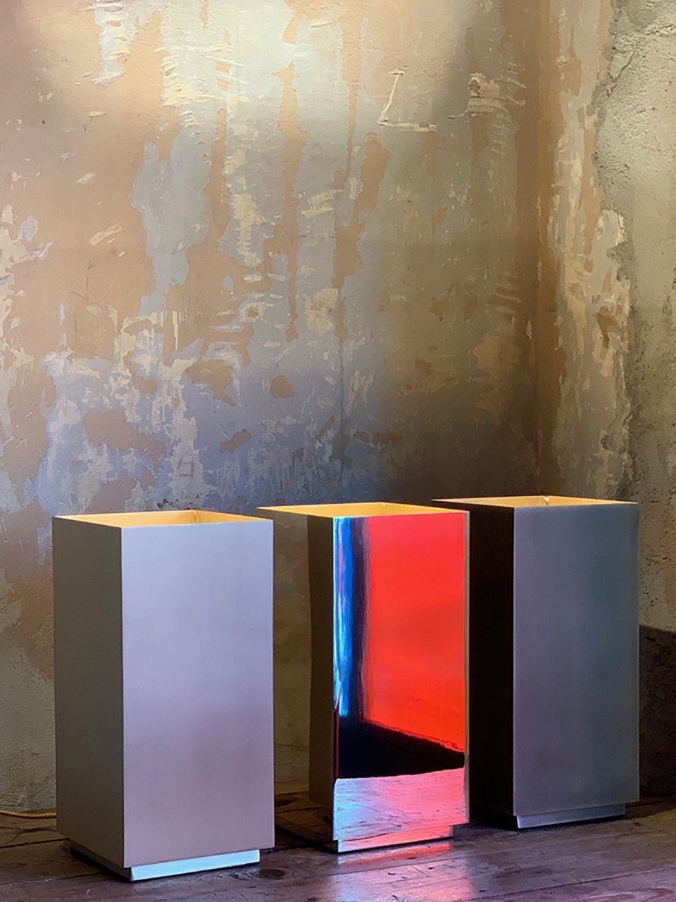 CUBO floor lamp By Pollice Illuminazione