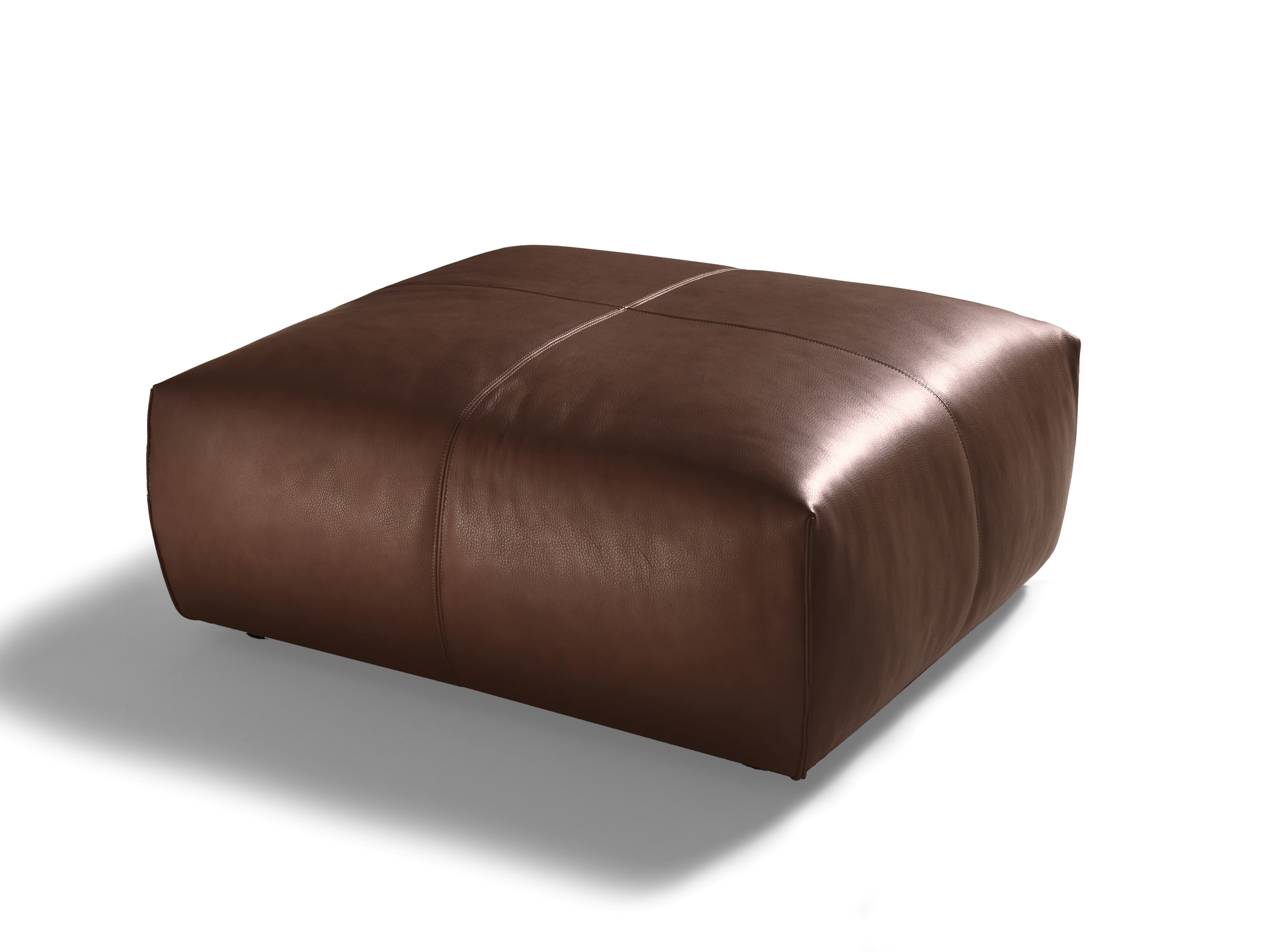 CUBO | Pouf quadrato Pouf in pelle By Black Tie | design Pier Luigi ...