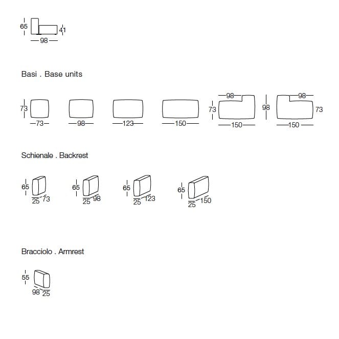CUBOTTO Sofa By Dema