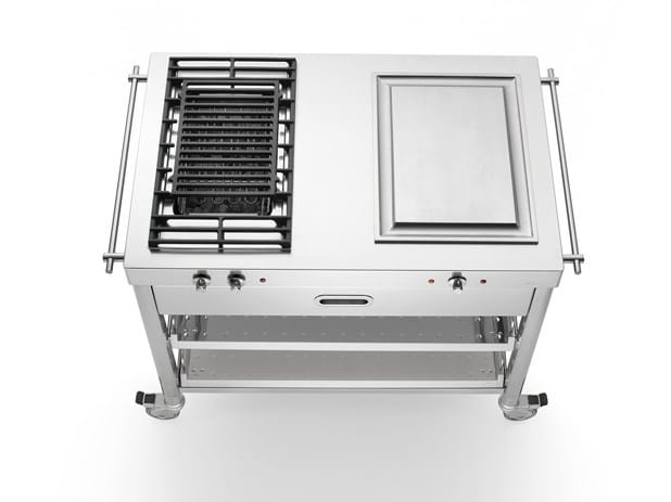 OUTDOOR 100 | Outdoor kitchen with Grill By ALPES-INOX