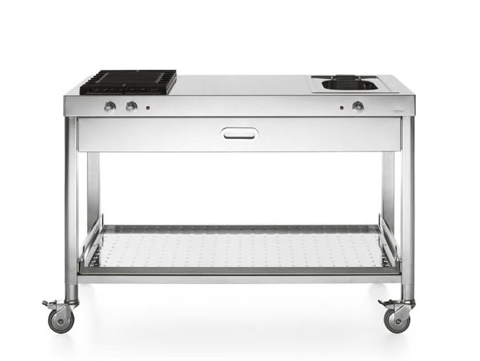 OUTDOOR 130 | Cucina da esterno con grill By ALPES-INOX