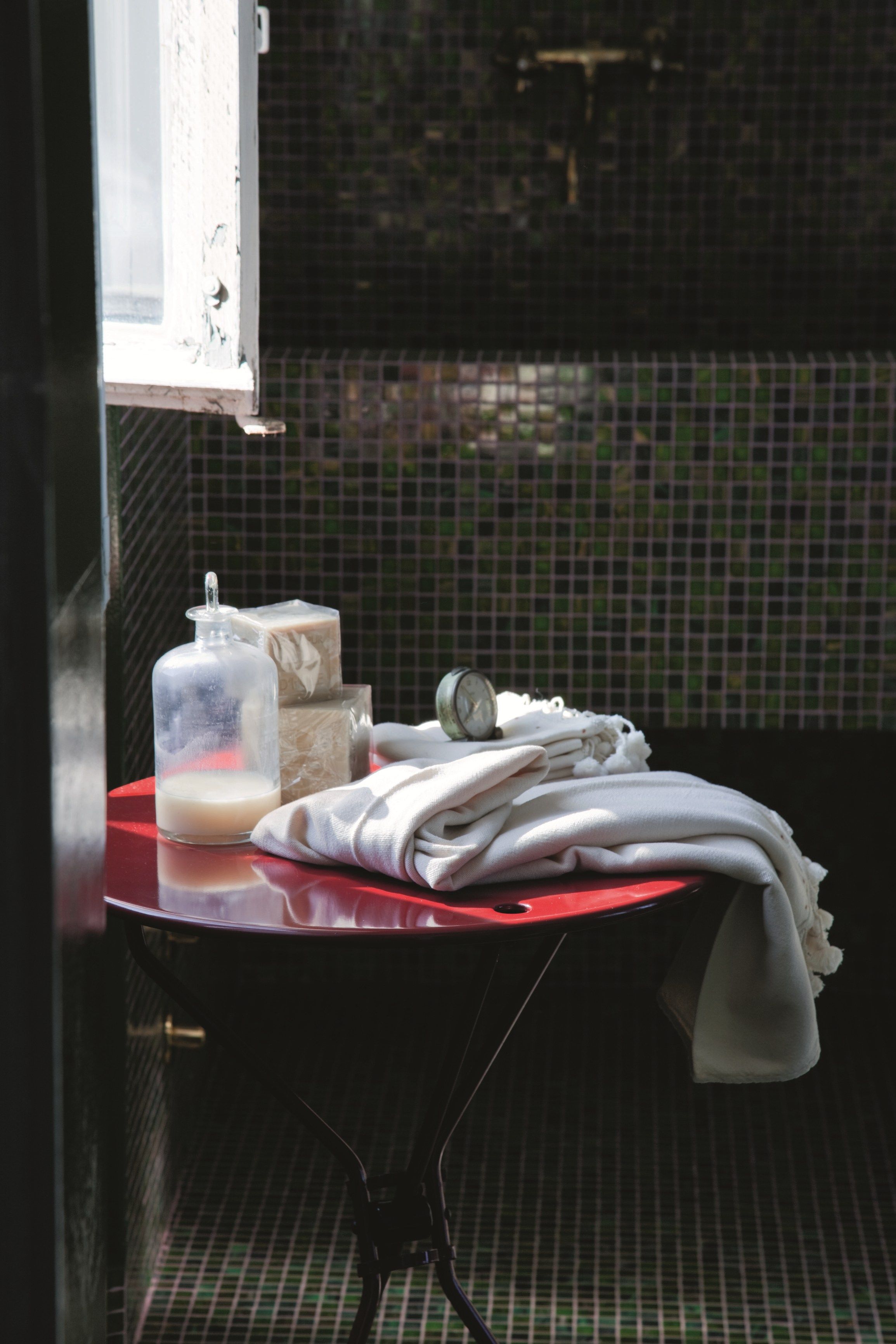 Folding steel coffee table CUMANO By Zanotta design Achille Castiglioni