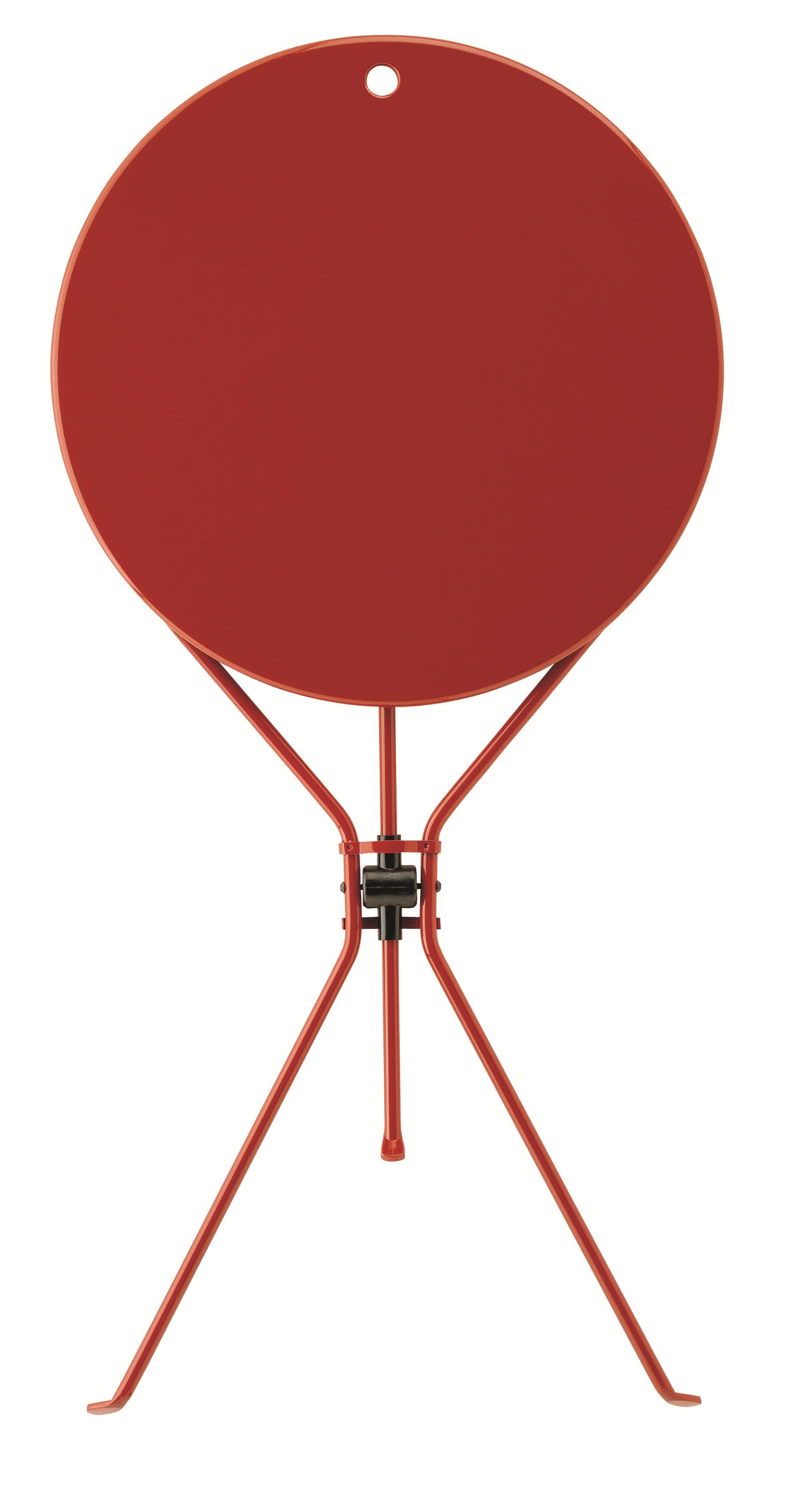 Folding steel coffee table CUMANO By Zanotta design Achille Castiglioni