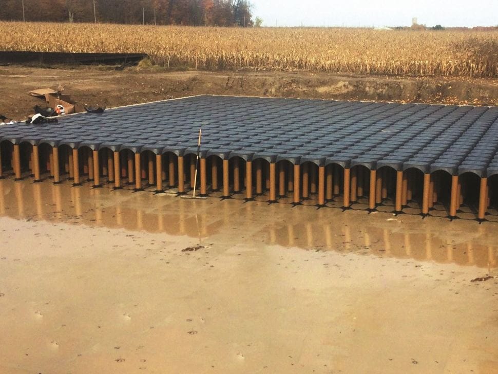 Rainwater recovery system CUPOLEX RIALTO Drainage systems By PONTAROLO