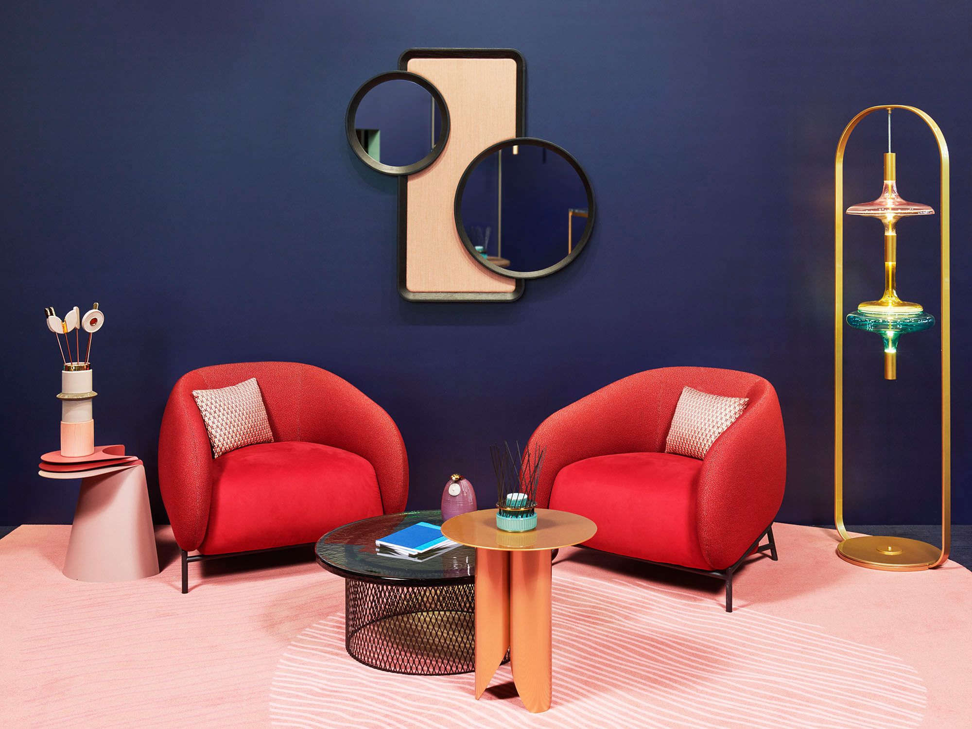 CURL Armchair with armrests By Cider Edition | design Fred Rieffel