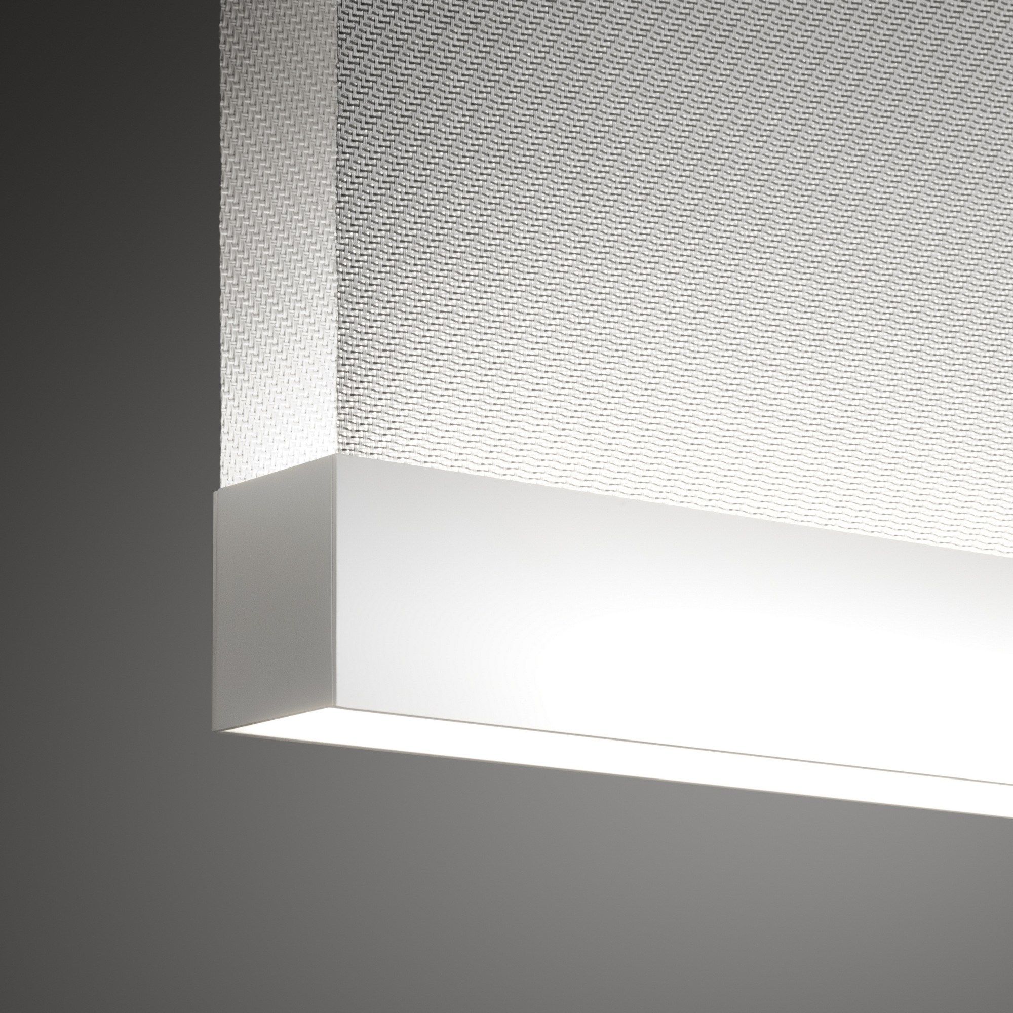 Fabric pendant lamp CURTAIN By Vibia design Arik Levy