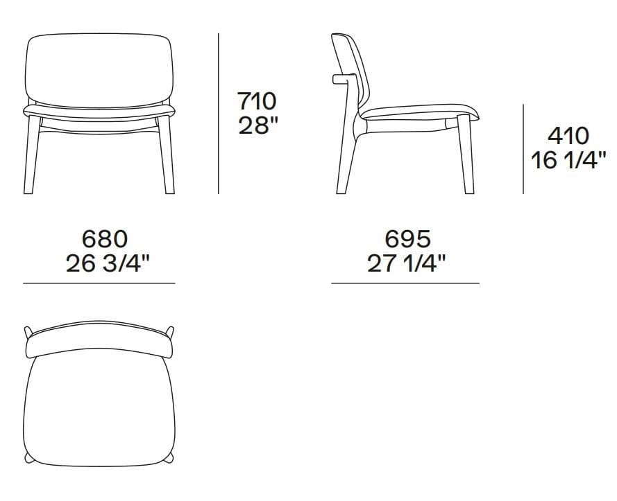 CURVE | Easy chair By Poliform design Emmanuel Gallina