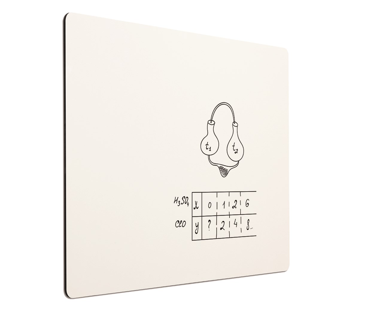 Design whiteboard CURVE By Chameleon