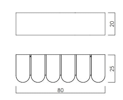 CURVED Полка By Kristina Dam Studio