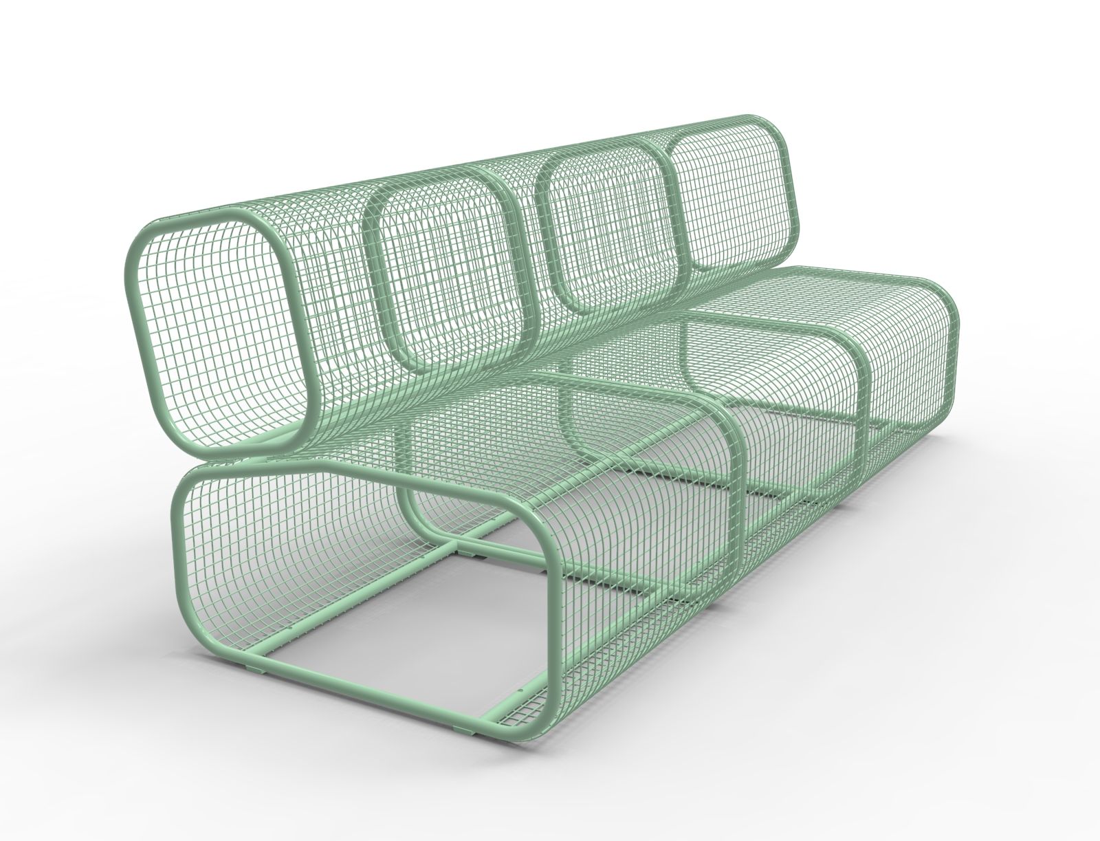 Poltrona componibile modulare in alluminio CUSHY By Nola Industrier ...