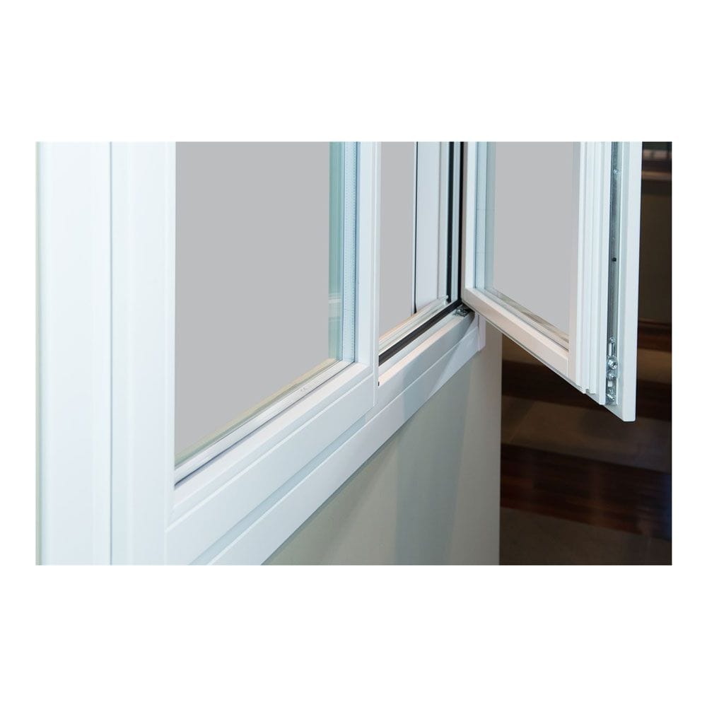 Finestra a battente in legno lamellare DUAL SLIM - Caiframe - Edilportale