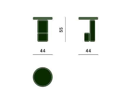MILESTONE Coffee table By Carpanese Home