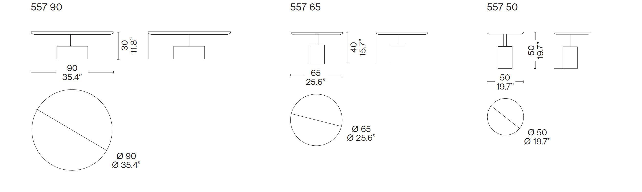 SENGU LOW TABLE Round wooden and marble coffee table By Cassina ...