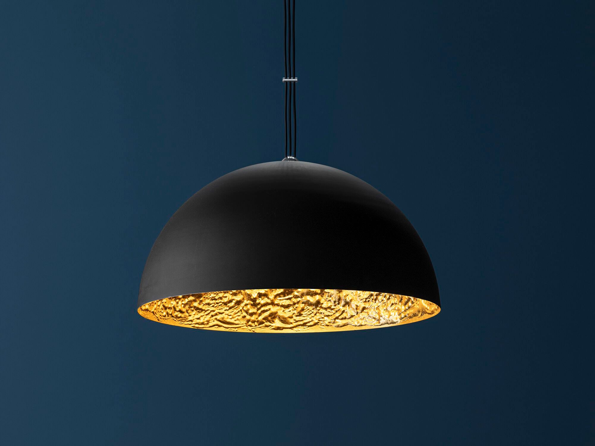 STCHU-MOON 02 230V LED aluminium pendant lamp By Catellani & Smith ...