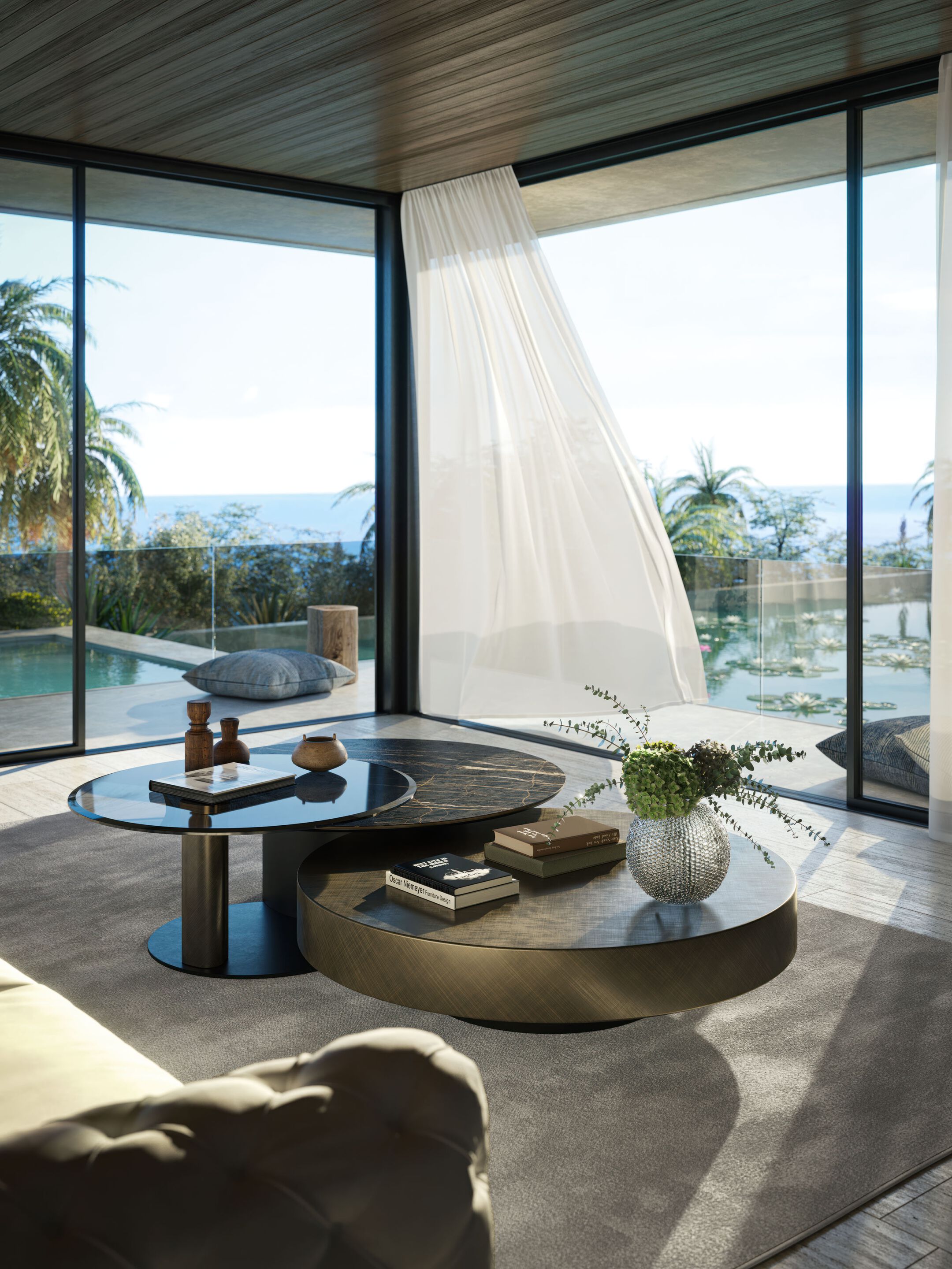 ARENA KERAMIK BOND Coffee table By Cattelan Italia