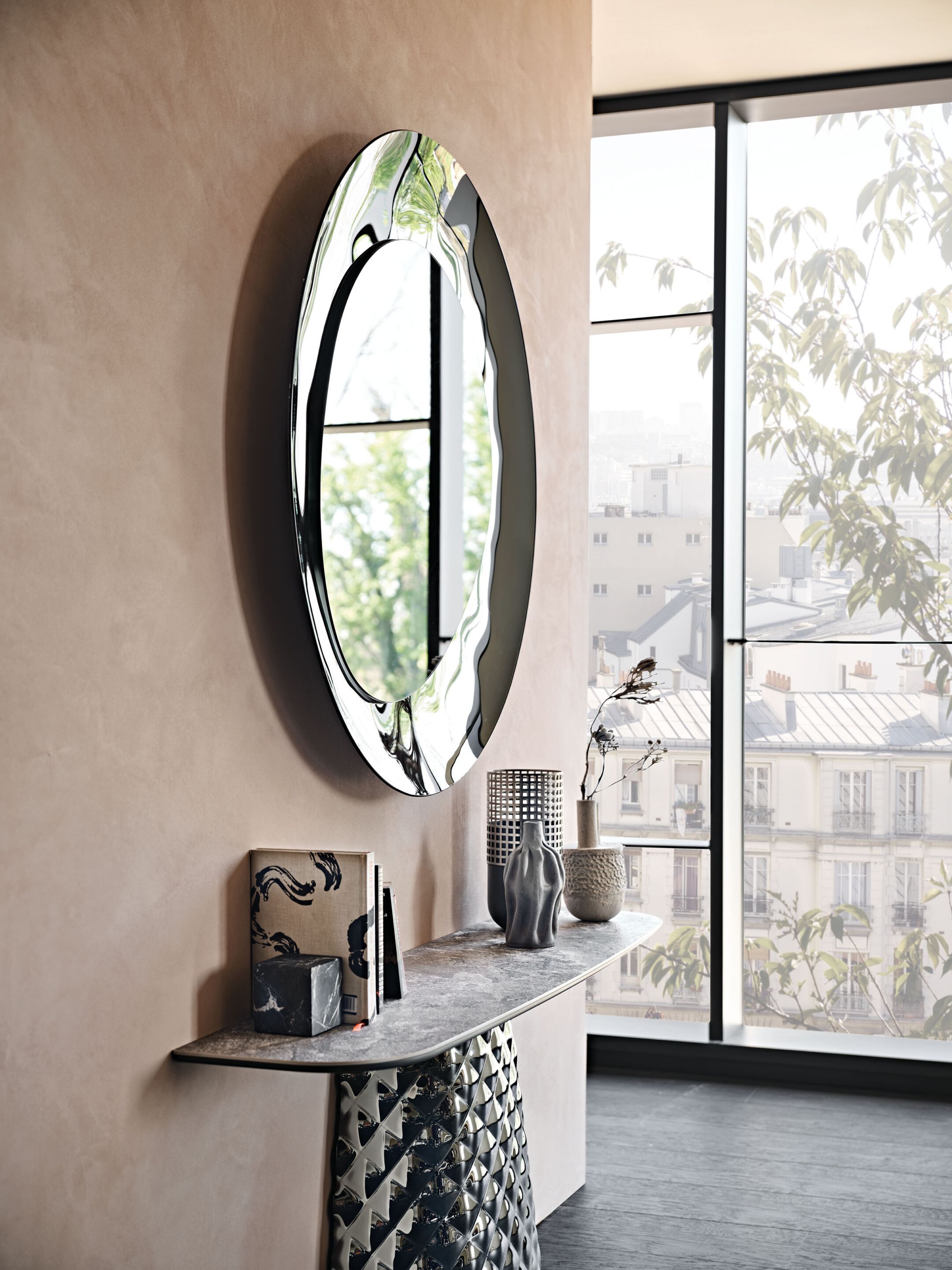 ATRIUM KERAMIK Console table By Cattelan Italia