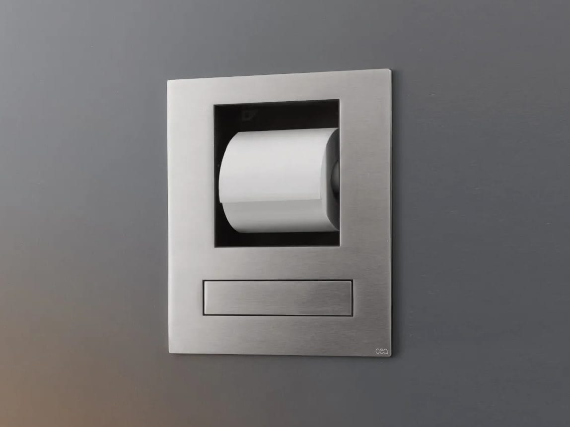 TOILET-JET HANDSPRAY Stainless steel toilet roll holder / toilet-jet ...