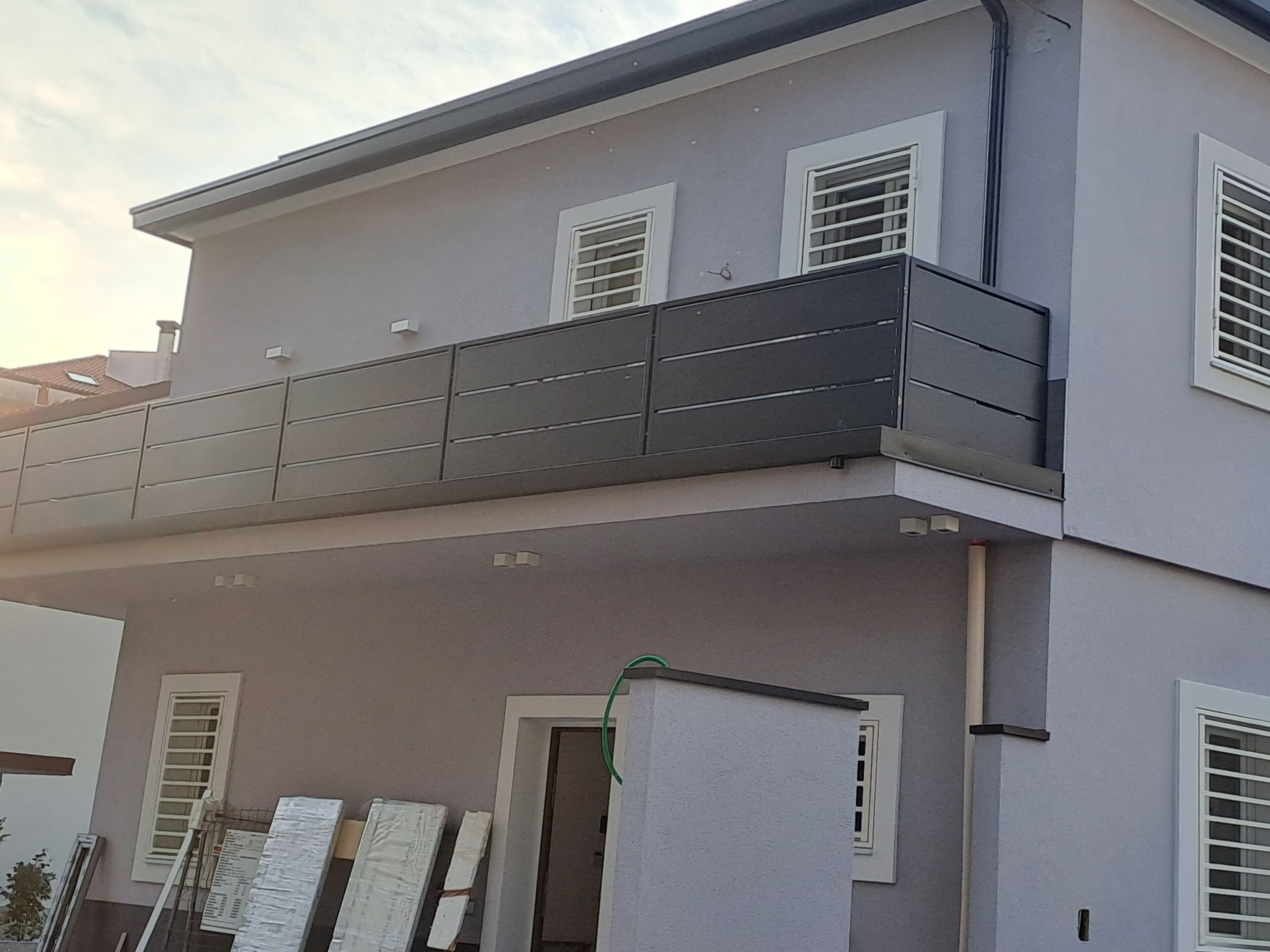 Outdoor railing systems Parapet By Centro Inferriate