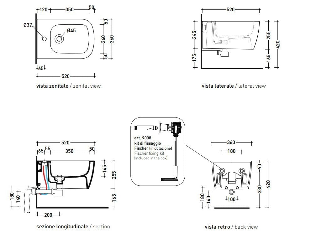 PLAY Bidet By Ceramica Flaminia
