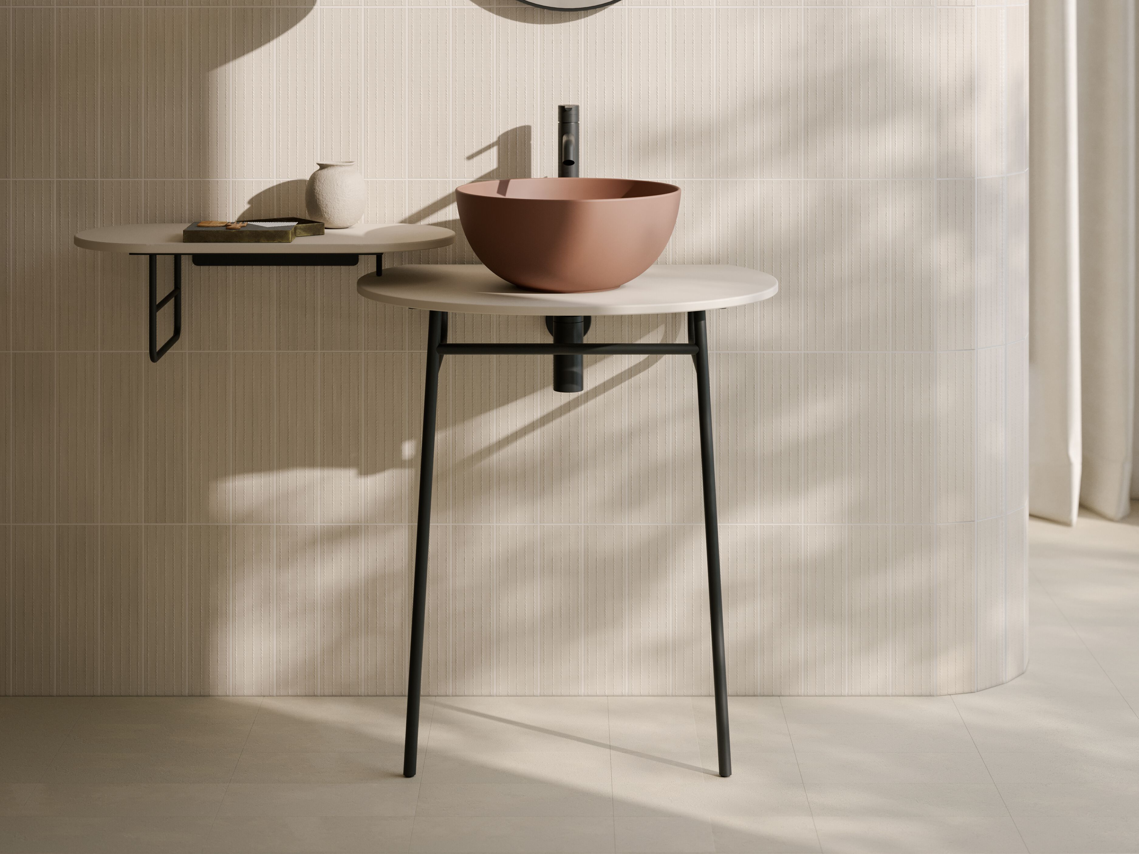 T-EDGE - LE CIOTOLE Lavabo da appoggio rotondo in Globothin® By ...