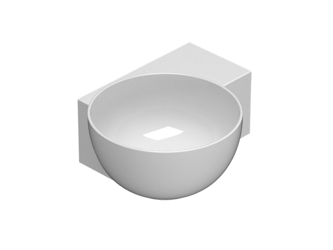 T-EDGE - LE CIOTOLE Washbasin By Ceramica Globo