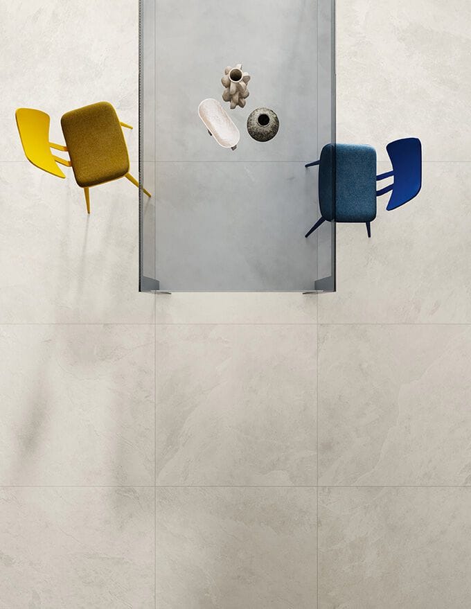 SLAB2 ICE Flooring By Ceramiche Caesar
