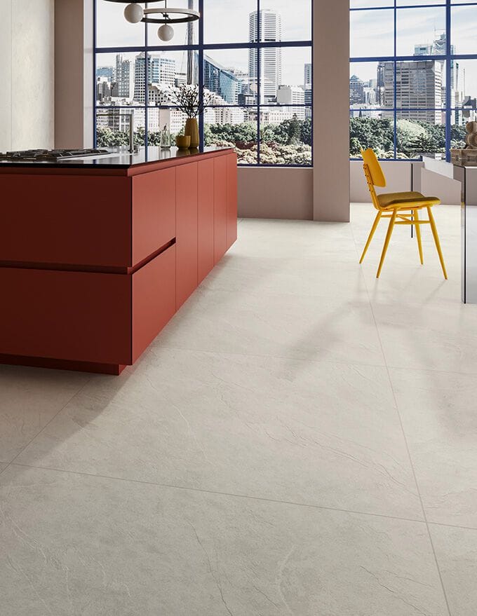 SLAB2 ICE Flooring By Ceramiche Caesar