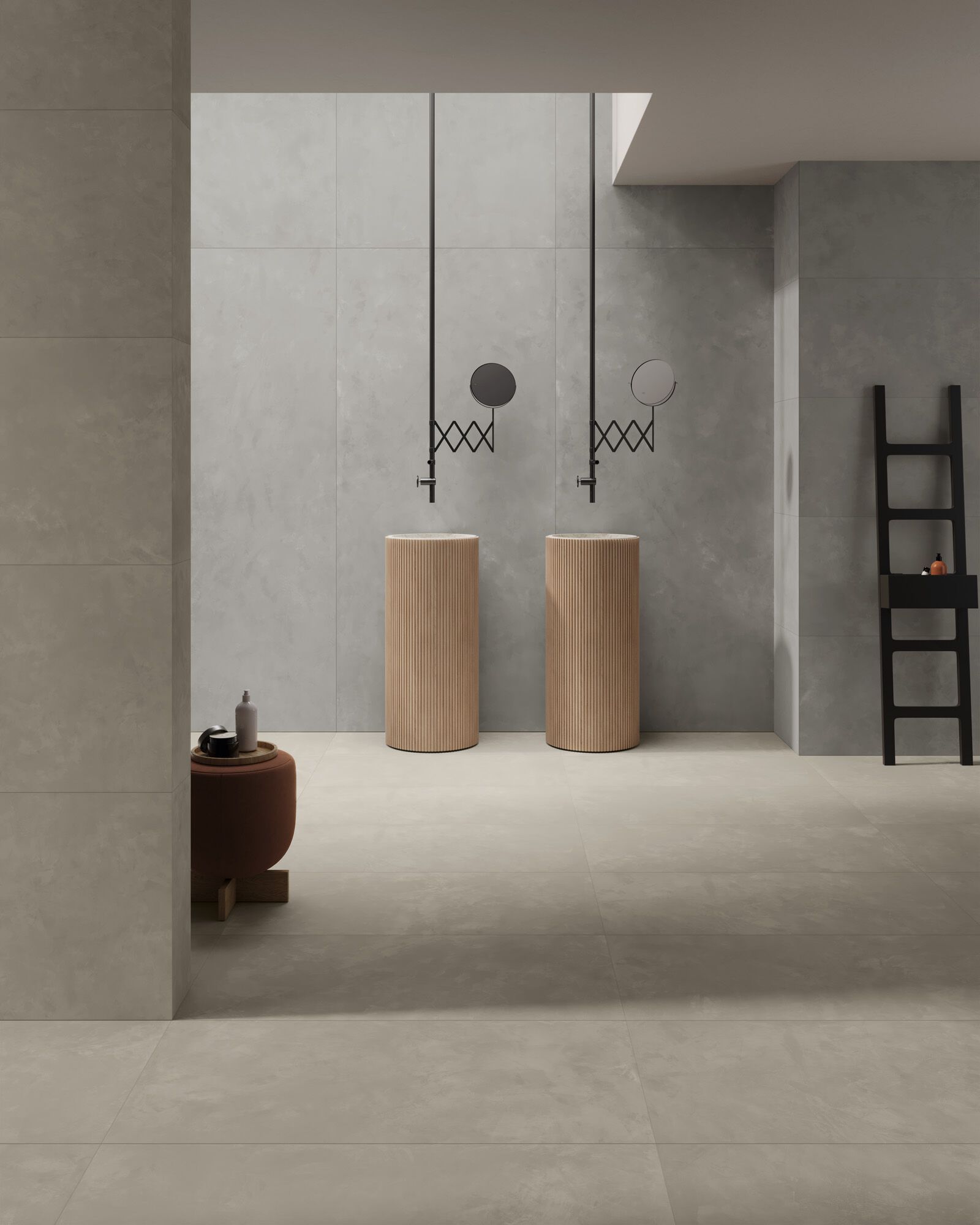 Pavimento/rivestimento in gres porcellanato effetto resina JOIN WING - Ceramiche Caesar ...