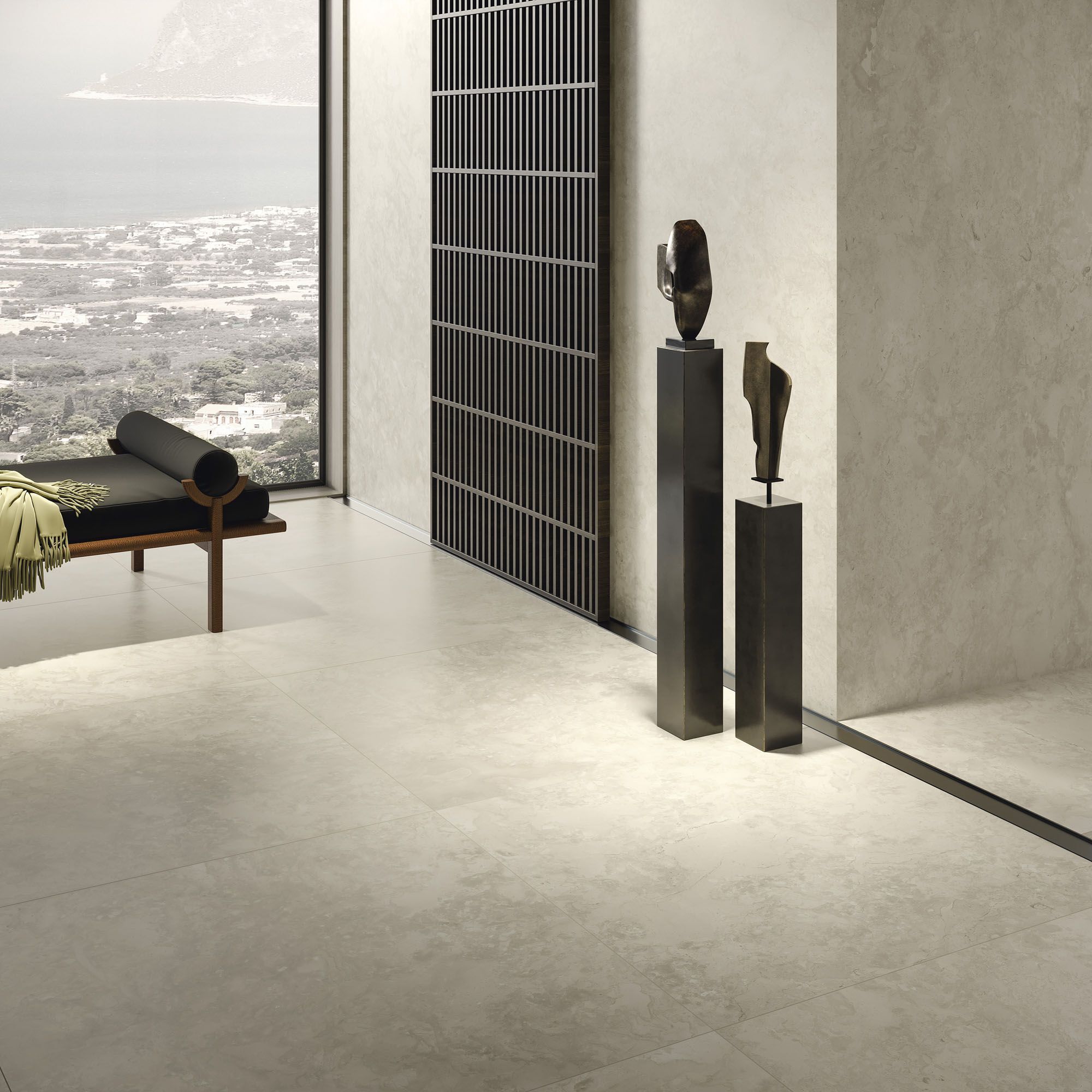 PORTRAITS Stone effect porcelain stoneware tiles By Ceramiche Caesar