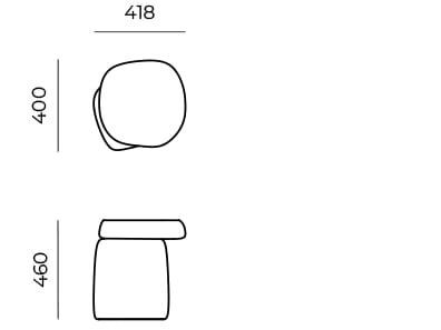 LAZZARO Coffee table By Cimento