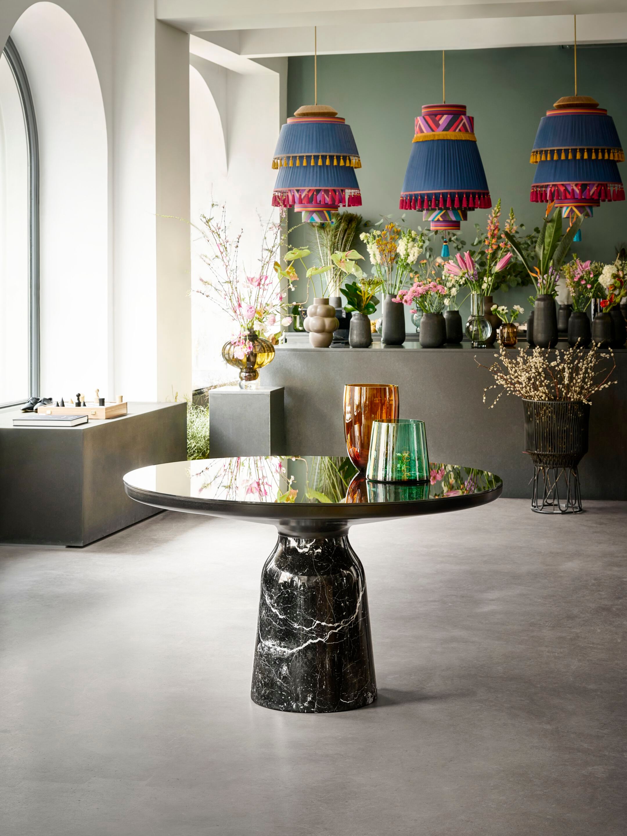 BELL Table By ClassiCon | design Sebastian Herkner