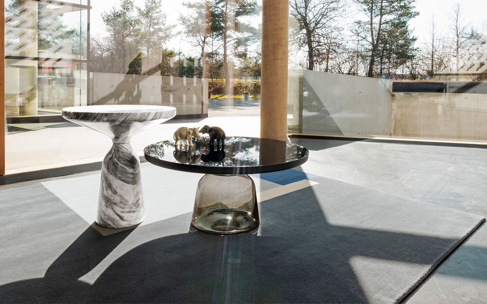 BELL SIDE TABLE MARBLE Coffee table By ClassiCon