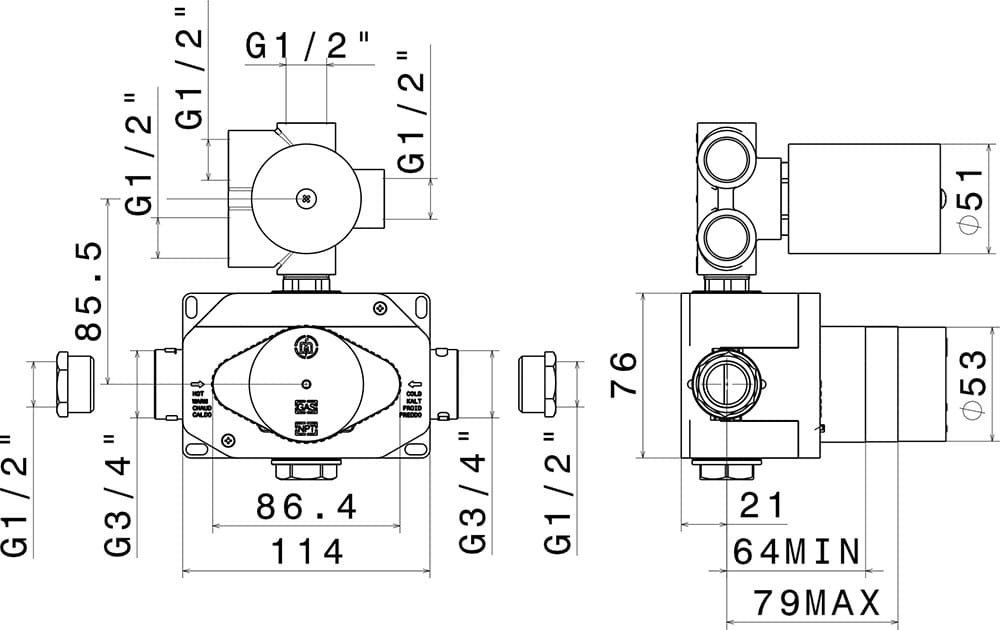 Corps d'encastrement Corps d'encastrement By newform