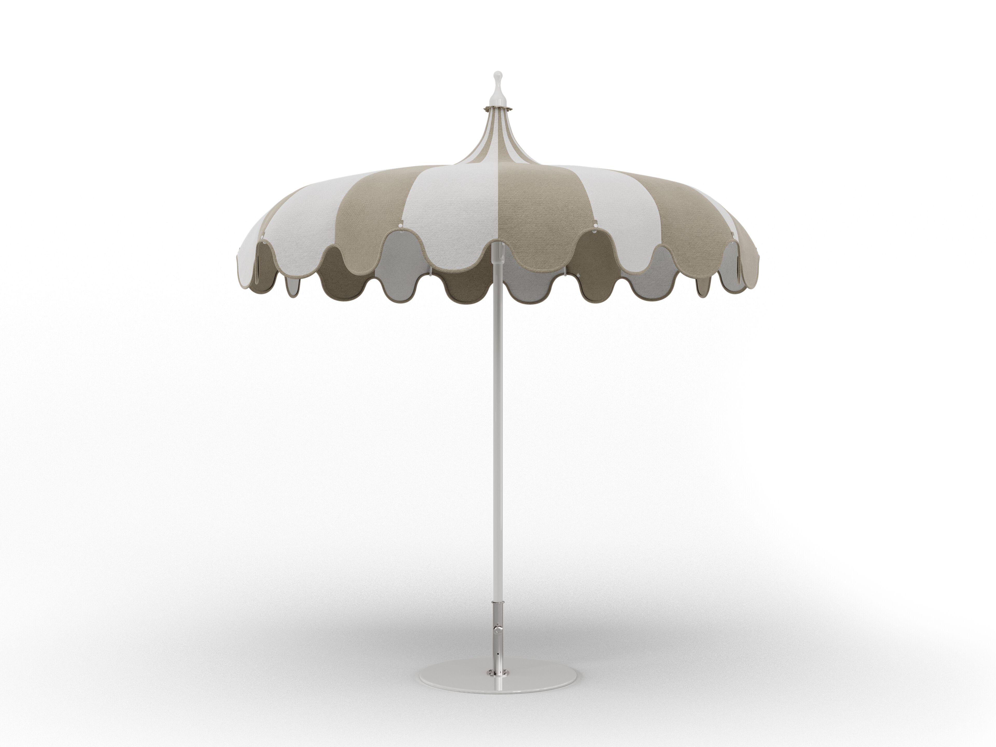 Iconic Pagoda Garden Umbrella By Crema Outdoor