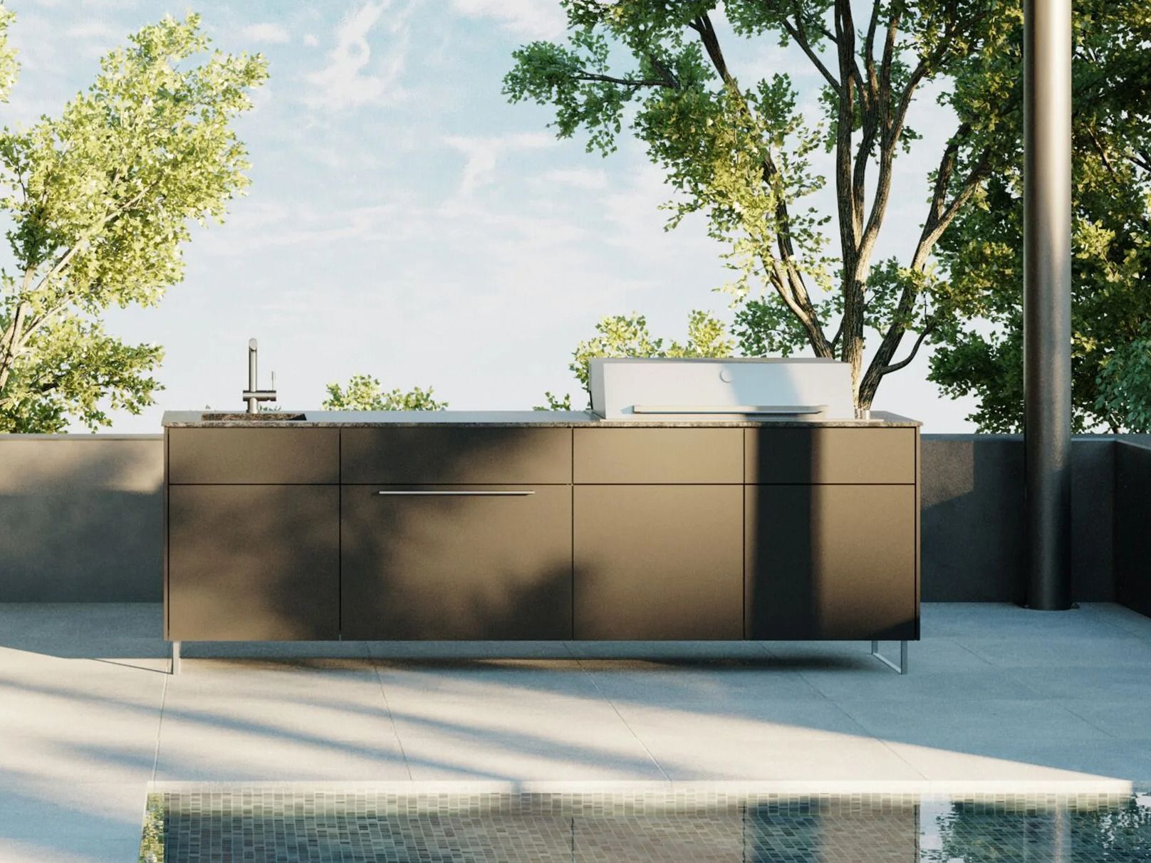 CUBIC OUTDOOR KITCHEN C2 Modular outdoor kitchen By CUBIC OUTDOOR LIVING