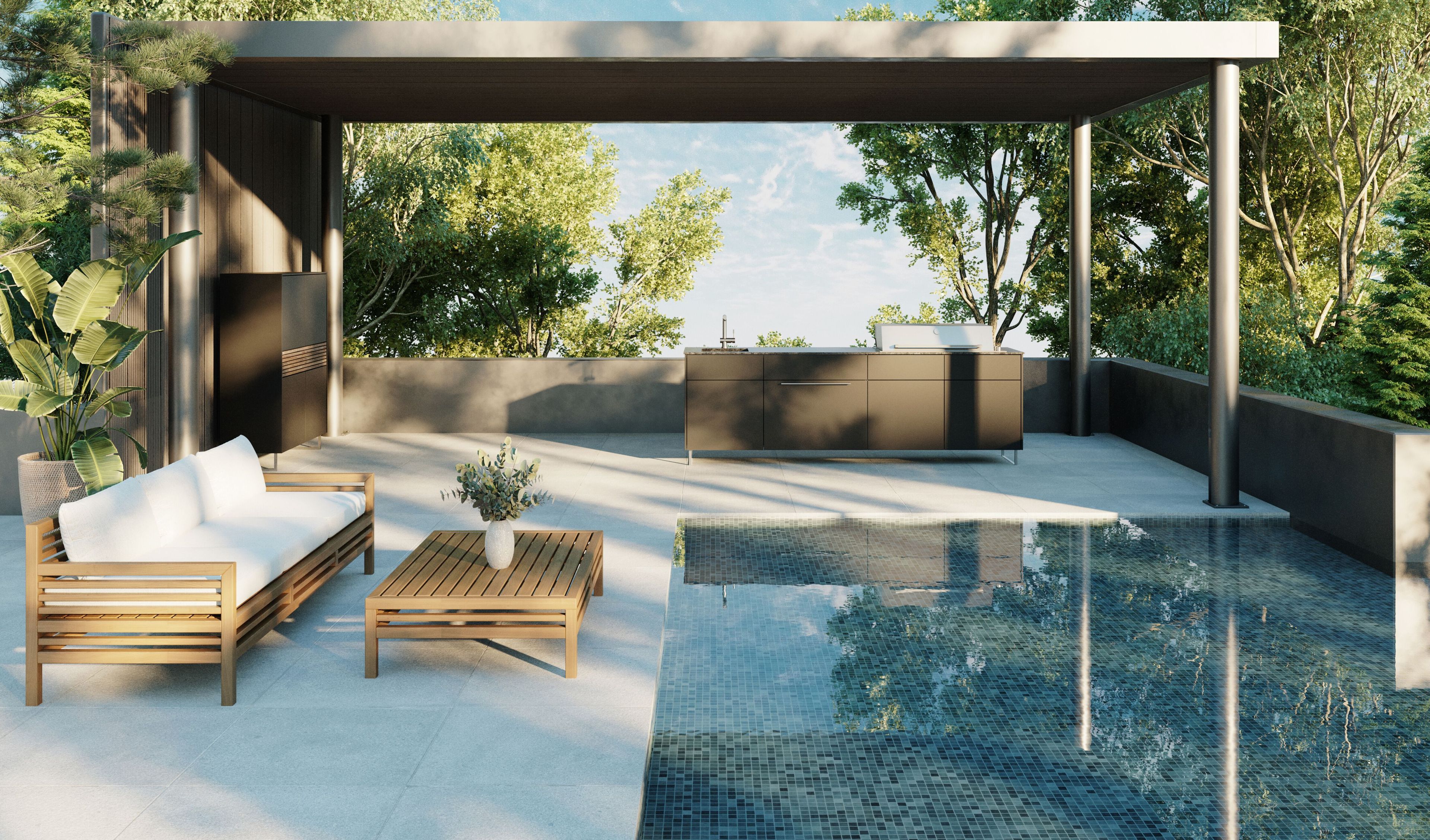 CUBIC OUTDOOR KITCHEN C2 Modular outdoor kitchen By CUBIC OUTDOOR LIVING