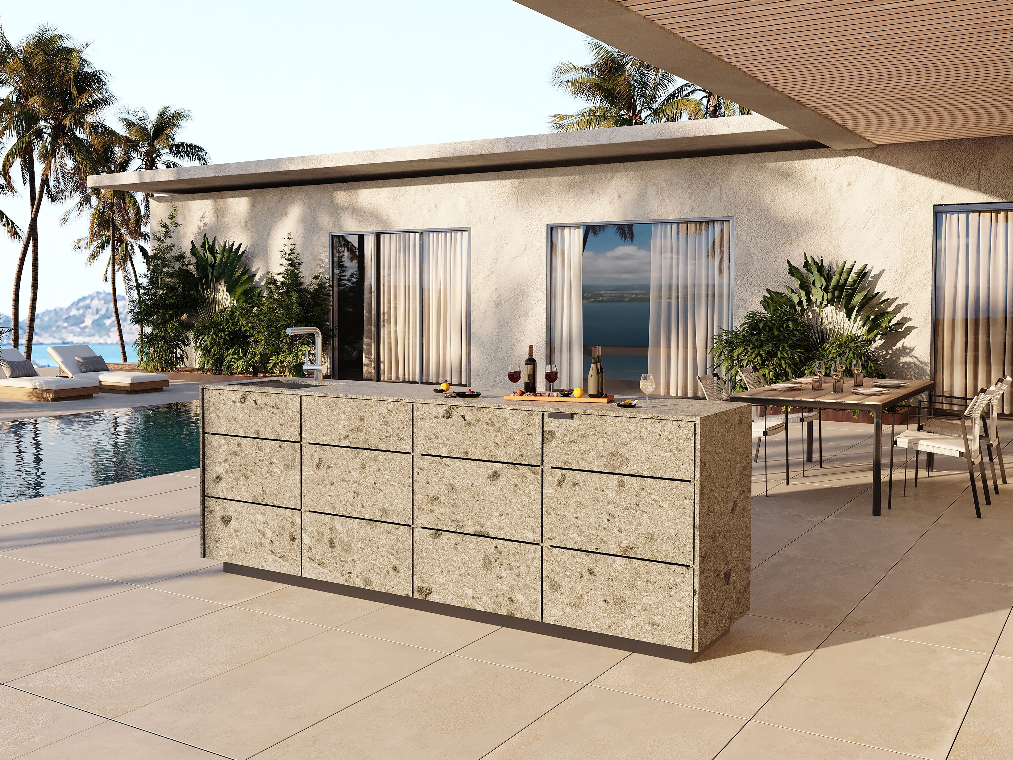 CUBIC OUTDOOR KITCHEN C3 Modular outdoor kitchen By CUBIC OUTDOOR LIVING