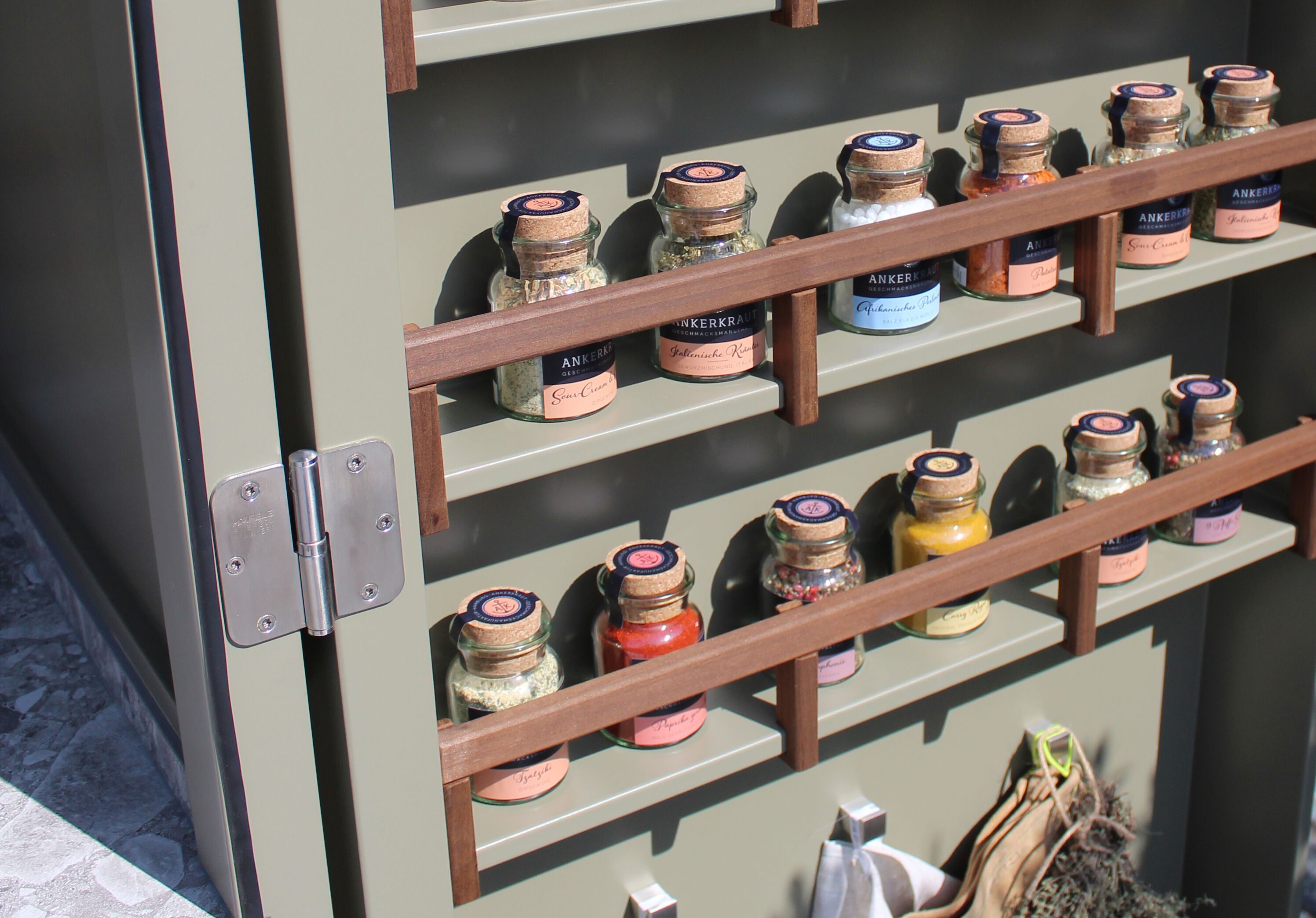 KITCHEN IN A CUPBOARD Hideaway outdoor kitchen By CUBIC OUTDOOR LIVING