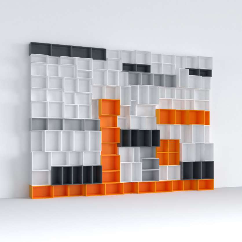 CUBIT Open modular bookcase By Cubit by Mymito