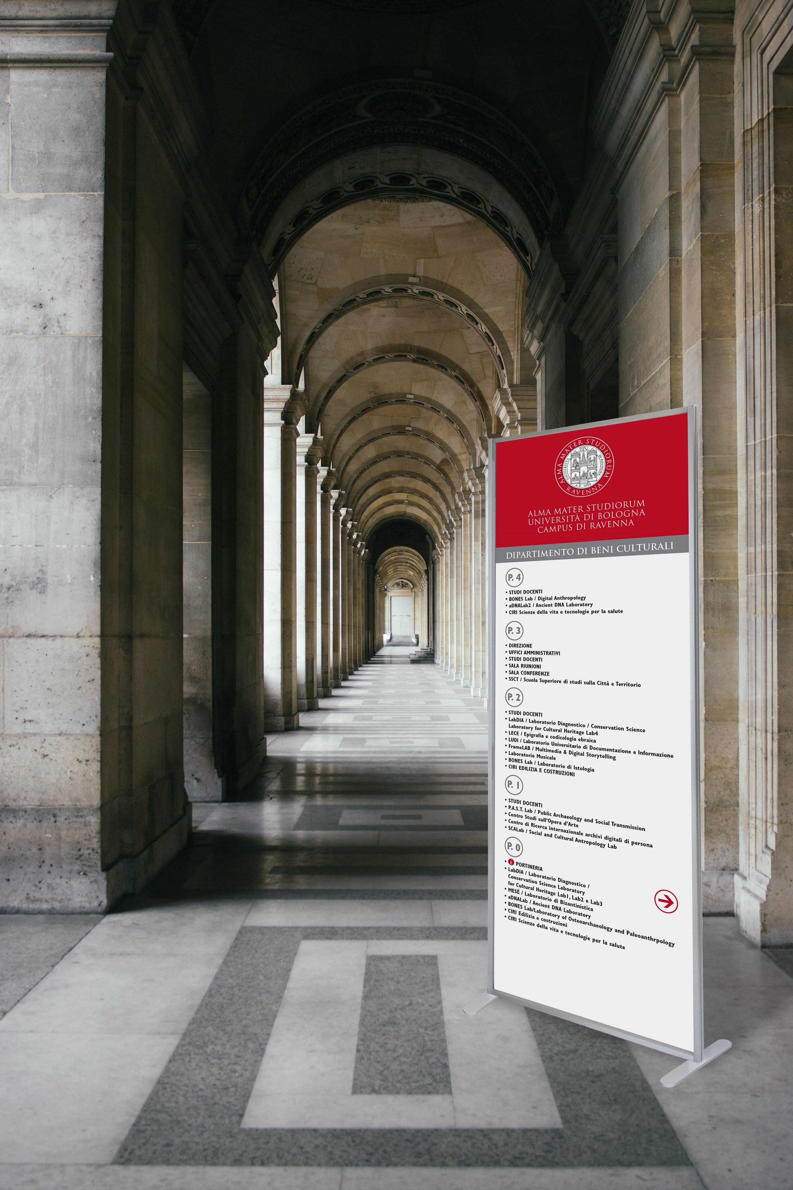 Custom freestanding totem Advertising totem By STUDIO T