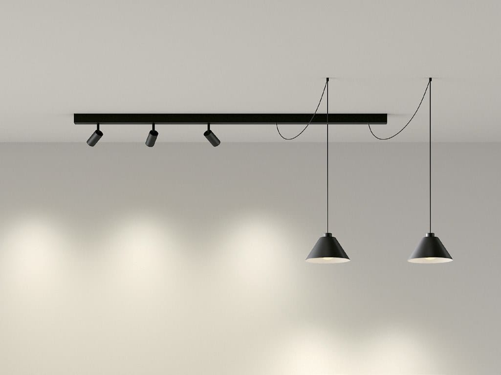 DELTATRACK Track-Light By LedsC4 | design Francesc Vilaró